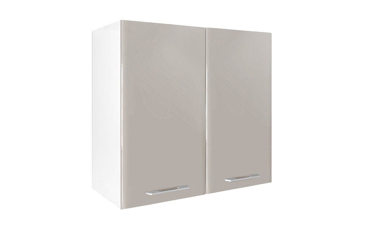 Кухненски шкаф горен с две врати In Mdf V80 кашмир гланц • Модулна кухня In Mdf кашмир гланц