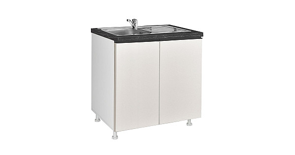 Кухненски шкаф долен за мивка Lina D80 S • Модулна кухня Lina • Мебели Монема