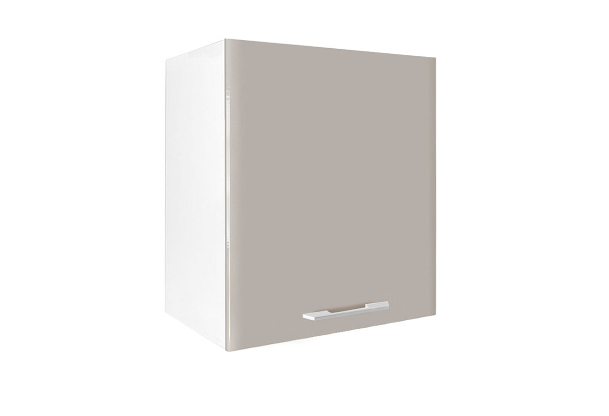 Кухненски шкаф горен с една врата за аспиратор In Mdf Va50 кашмир гланц • Модулна кухня In Mdf