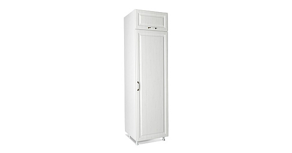 Колонен шкаф за вграден хладилник Rustic Friz 60 бял • Модулна кухня Rustic бяла • Мебели Монема